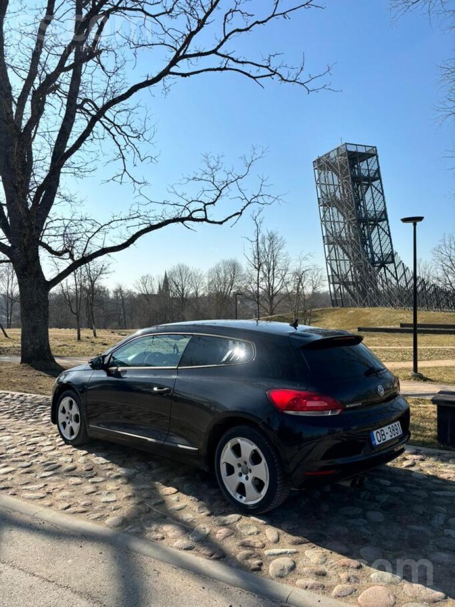 Melns Volkswagen Scirocco 2010 Kuldīga, ar dzinēja tilpumu 2.00 L un nobraukumu 310 tūkst. km par 4650 €, foto 4 vietnē AUTOMOTO.COM.LV