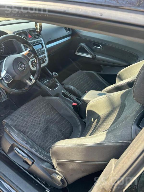 Melns Volkswagen Scirocco 2010 Kuldīga, ar dzinēja tilpumu 2.00 L un nobraukumu 310 tūkst. km par 4650 €, foto 5 vietnē AUTOMOTO.COM.LV