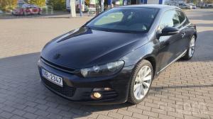Melns Volkswagen Scirocco 2010 Rīga, ar dzinēja tilpumu 2.00 L un nobraukumu 323 tūkst. km par 8300 €, foto  vietnē AUTOMOTO.COM.LV