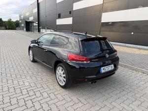 Black Volkswagen Scirocco 2011 in Panevezys, with an engine capacity of 1.39 L and mileage of 185 thousand km for 5600 €, photo 6 on AUTOMOTO.COM.LV