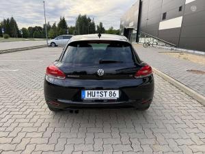 Black Volkswagen Scirocco 2011 in Panevezys, with an engine capacity of 1.39 L and mileage of 185 thousand km for 5600 €, photo 15 on AUTOMOTO.COM.LV