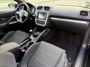 Black Volkswagen Scirocco 2011 in Panevezys, with an engine capacity of 1.39 L and mileage of 185 thousand km for 5600 €, photo 19 on AUTOMOTO.COM.LV