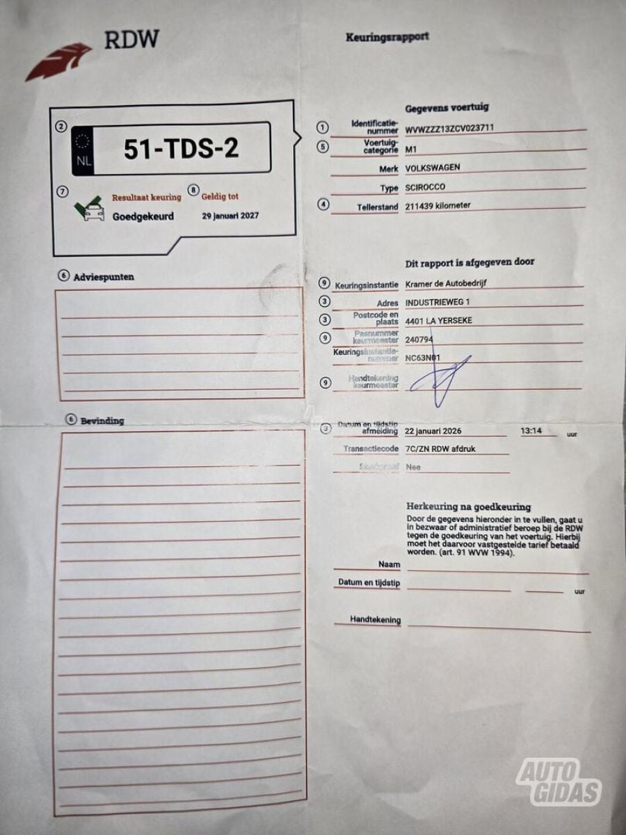 Черный Фольксваген Скирокко 2012 в Каунас, объемом двигателя 1.40 л и пробегом 211 тыс. км за 5700 €, фото 22 на AUTOMOTO.COM.LV