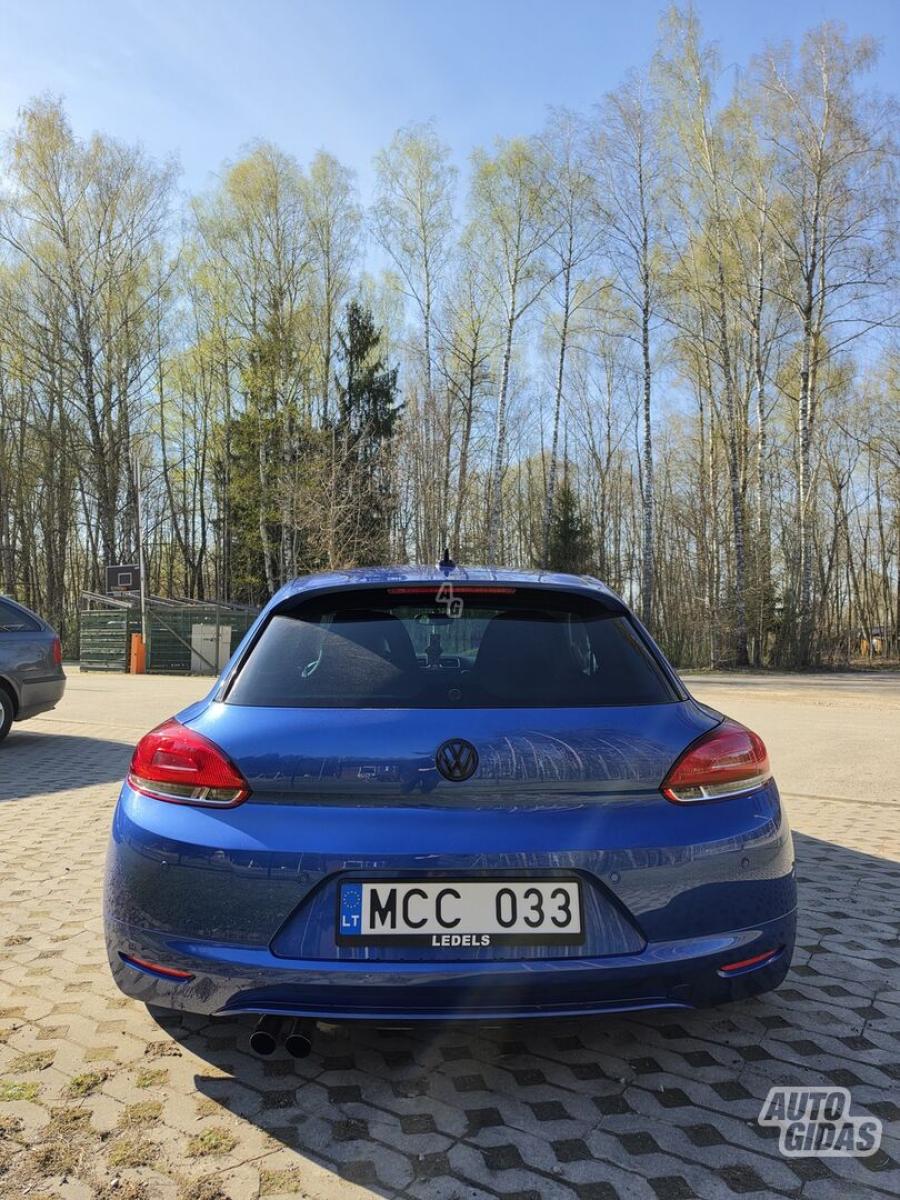 Zils Volkswagen Scirocco 2008 Pasvalys, ar dzinēja tilpumu 1.40 L un nobraukumu 230 tūkst. km par 6900 €, foto 6 vietnē AUTOMOTO.COM.LV