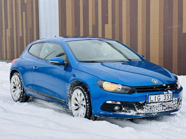 Blue Volkswagen Scirocco 2009 in Vilnius, with an engine capacity of 1.39 L and mileage of 245 thousand km for 3700 €, photo 2 on AUTOMOTO.COM.LV