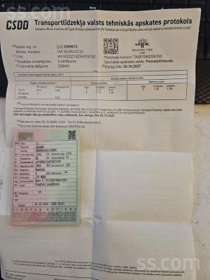 Синий Фольксваген Скирокко 2010 в Талси, объемом двигателя 2.00 л и пробегом 228 тыс. км за 6299 €, фото 34 на AUTOMOTO.COM.LV