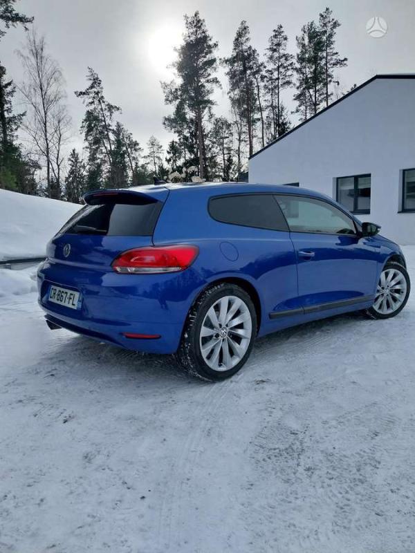 Blue Volkswagen Scirocco 2013 in Alytus, with an engine capacity of 2.00 L and mileage of 240 thousand km for 7500 €, photo 2 on AUTOMOTO.COM.LV