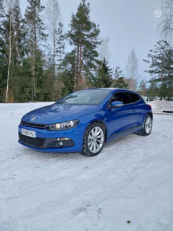 Blue Volkswagen Scirocco 2013 in Alytus, with an engine capacity of 2.00 L and mileage of 240 thousand km for 7500 €, photo 5 on AUTOMOTO.COM.LV