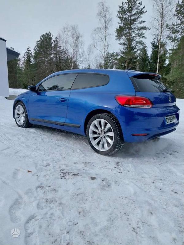 Blue Volkswagen Scirocco 2013 in Alytus, with an engine capacity of 2.00 L and mileage of 240 thousand km for 7500 €, photo 6 on AUTOMOTO.COM.LV