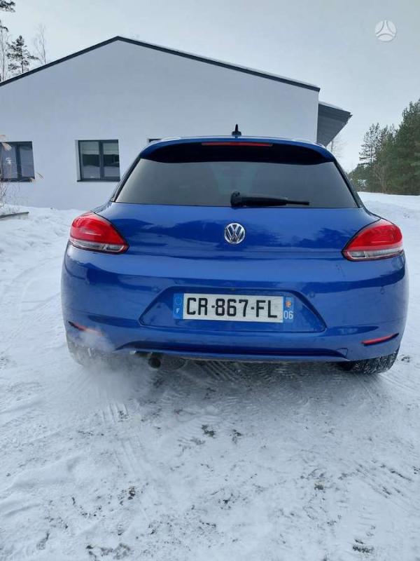 Blue Volkswagen Scirocco 2013 in Alytus, with an engine capacity of 2.00 L and mileage of 240 thousand km for 7500 €, photo 7 on AUTOMOTO.COM.LV