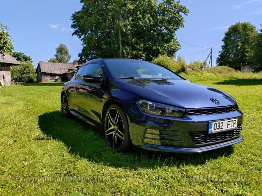 Zils Volkswagen Scirocco 2016 Tallina, ar dzinēja tilpumu 2.00 L un nobraukumu 184 tūkst. km par 14999 €, foto 1 vietnē AUTOMOTO.COM.LV
