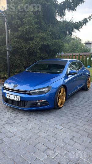 Blue Volkswagen Scirocco 2010 in Riga, with an engine capacity of 2.00 L and mileage of 370 thousand km for 5600 €, photo 4 on AUTOMOTO.COM.LV