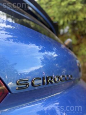 Blue Volkswagen Scirocco 2010 in Riga, with an engine capacity of 2.00 L and mileage of 370 thousand km for 5600 €, photo 7 on AUTOMOTO.COM.LV