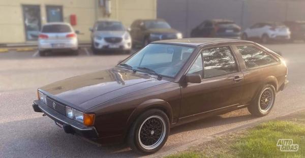 Brown Volkswagen Scirocco 1987 in Kaunas, with an engine capacity of 1.80 L and mileage of 191 thousand km for 4500 €, photo 1 on AUTOMOTO.COM.LV
