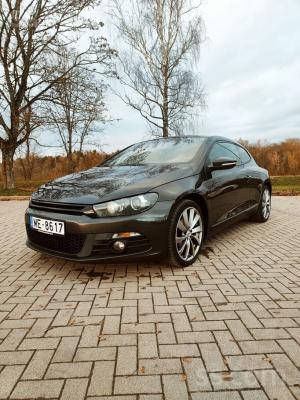 Brūns Volkswagen Scirocco 2009 Rīga, ar dzinēja tilpumu 2.00 L un nobraukumu 347 tūkst. km par 5499 €, foto  vietnē AUTOMOTO.COM.LV