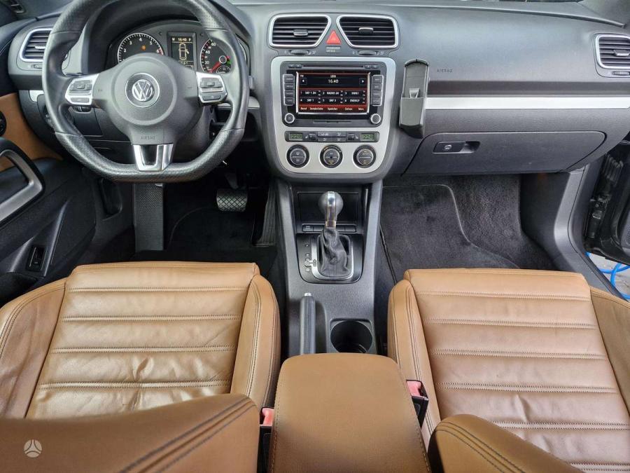 Brown Volkswagen Scirocco 2011 in Vilnius, with an engine capacity of 1.39 L and mileage of 182 thousand km for 6300 €, photo 14 on AUTOMOTO.COM.LV