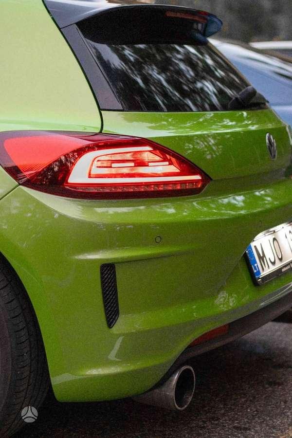 Green Volkswagen Scirocco 2009 in Vilnius, with an engine capacity of 1.97 L and mileage of 243 thousand km for 8800 €, photo 1 on AUTOMOTO.COM.LV