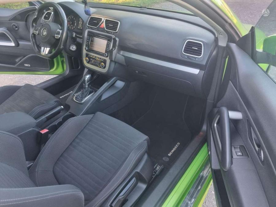 Zaļš Volkswagen Scirocco 2011 Kauņa, ar dzinēja tilpumu 1.39 L un nobraukumu 200 tūkst. km par 6699 €, foto 18 vietnē AUTOMOTO.COM.LV