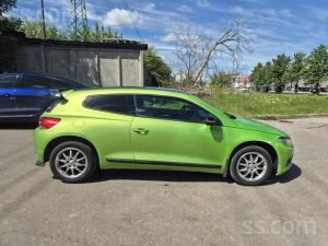Green Volkswagen Scirocco 2009 in Riga, with an engine capacity of 1.40 L and mileage of 196 thousand km for 5990 €, photo 6 on AUTOMOTO.COM.LV