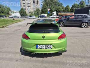 Green Volkswagen Scirocco 2009 in Riga, with an engine capacity of 1.40 L and mileage of 196 thousand km for 5990 €, photo 8 on AUTOMOTO.COM.LV