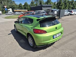 Green Volkswagen Scirocco 2009 in Riga, with an engine capacity of 1.40 L and mileage of 196 thousand km for 5990 €, photo 9 on AUTOMOTO.COM.LV