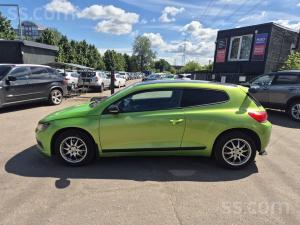 Green Volkswagen Scirocco 2009 in Riga, with an engine capacity of 1.40 L and mileage of 196 thousand km for 5990 €, photo 10 on AUTOMOTO.COM.LV