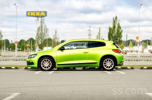 Zaļš Volkswagen Scirocco 2009 Rīga, ar dzinēja tilpumu 1.40 L un nobraukumu 196 tūkst. km par 5590 €, foto 5 vietnē AUTOMOTO.COM.LV