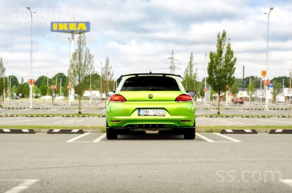 Zaļš Volkswagen Scirocco 2009 Rīga, ar dzinēja tilpumu 1.40 L un nobraukumu 196 tūkst. km par 5590 €, foto 7 vietnē AUTOMOTO.COM.LV