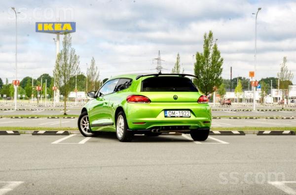 Zaļš Volkswagen Scirocco 2009 Rīga, ar dzinēja tilpumu 1.40 L un nobraukumu 196 tūkst. km par 5590 €, foto 8 vietnē AUTOMOTO.COM.LV