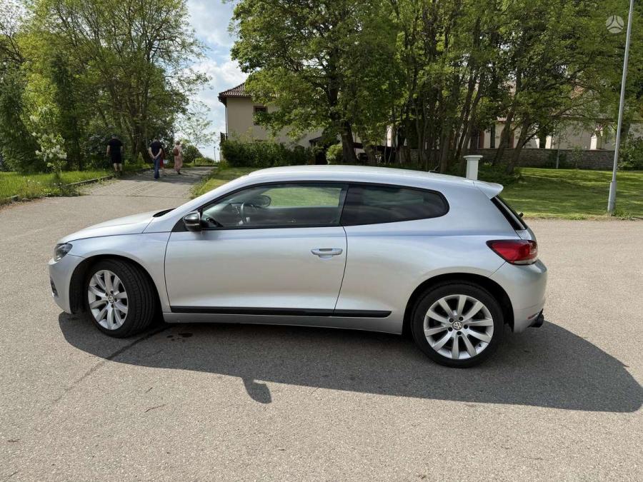 Grey Volkswagen Scirocco 2009 in Trakai, with an engine capacity of 2.00 L and mileage of 328 thousand km for 3500 €, photo 8 on AUTOMOTO.COM.LV