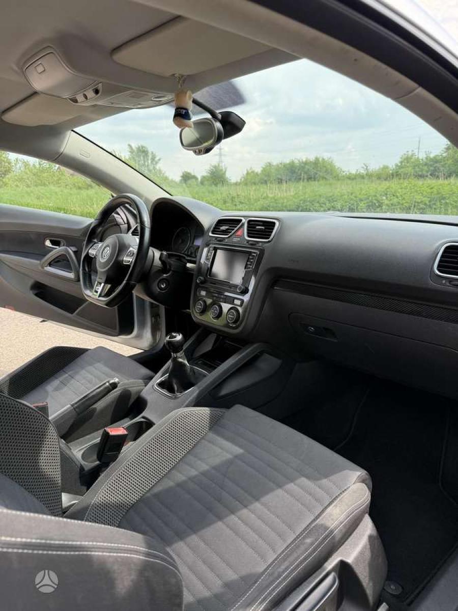 Grey Volkswagen Scirocco 2009 in Trakai, with an engine capacity of 2.00 L and mileage of 328 thousand km for 3500 €, photo 13 on AUTOMOTO.COM.LV