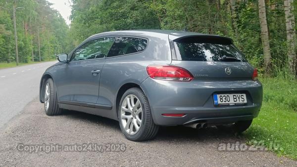 Grey Volkswagen Scirocco 2009 in Tallinn, with an engine capacity of 1.40 L and mileage of 170 thousand km for 6600 €, photo 5 on AUTOMOTO.COM.LV