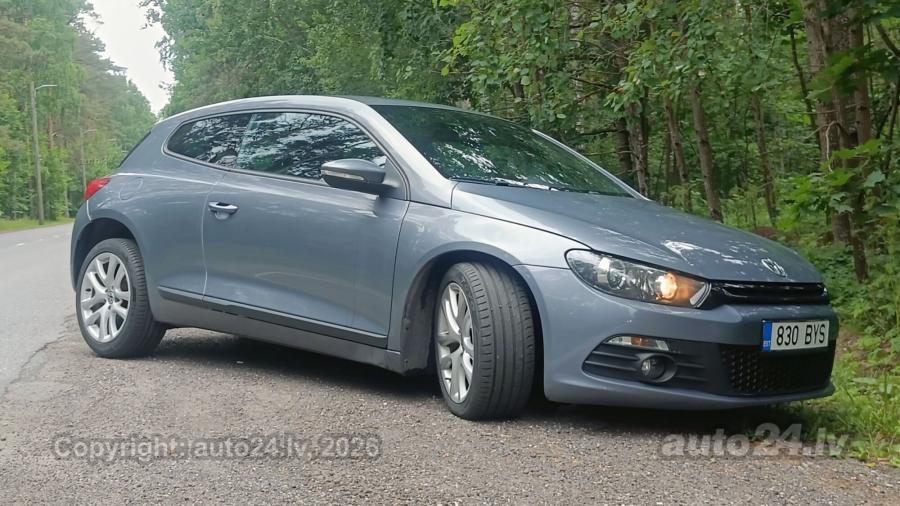 Grey Volkswagen Scirocco 2009 in Tallinn, with an engine capacity of 1.40 L and mileage of 170 thousand km for 6600 €, photo 7 on AUTOMOTO.COM.LV