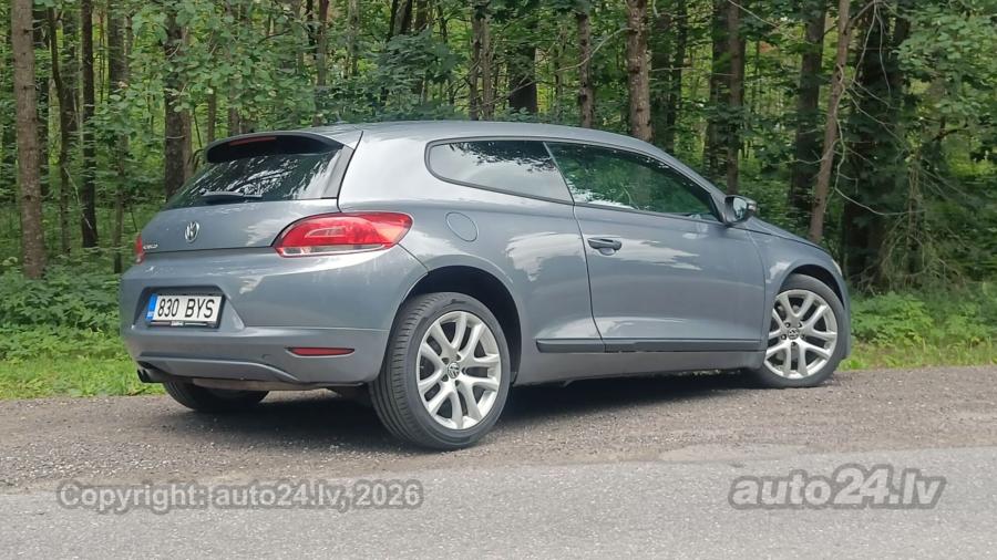 Grey Volkswagen Scirocco 2009 in Tallinn, with an engine capacity of 1.40 L and mileage of 170 thousand km for 6600 €, photo 9 on AUTOMOTO.COM.LV