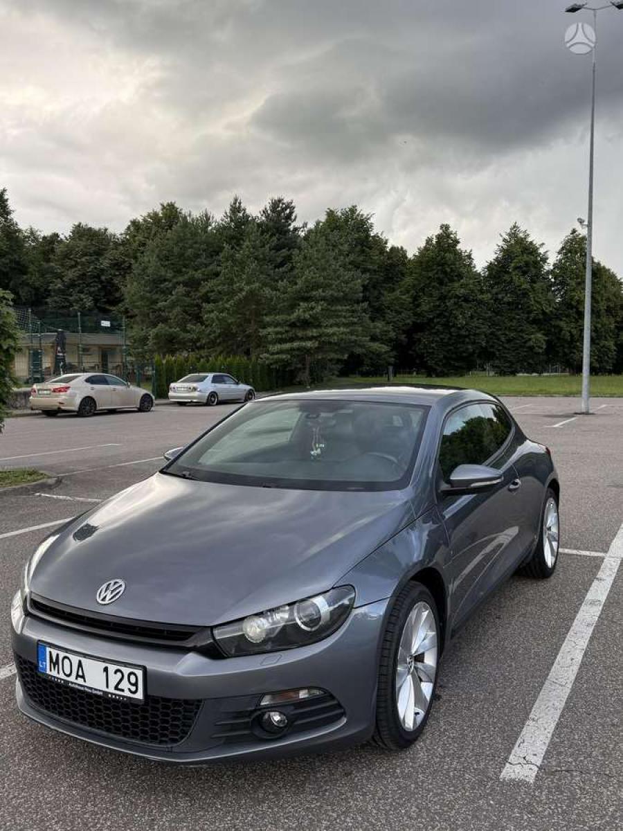 Grey Volkswagen Scirocco 2009 in Panevezys, with an engine capacity of 1.39 L and mileage of 304 thousand km for 3900 €, photo 4 on AUTOMOTO.COM.LV