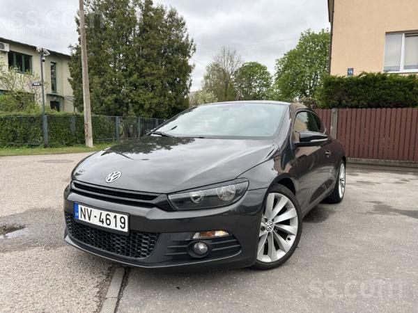 Grey Volkswagen Scirocco 2011 in Riga, with an engine capacity of 1.40 L and mileage of 215 thousand km for 6200 €, photo 1 on AUTOMOTO.COM.LV