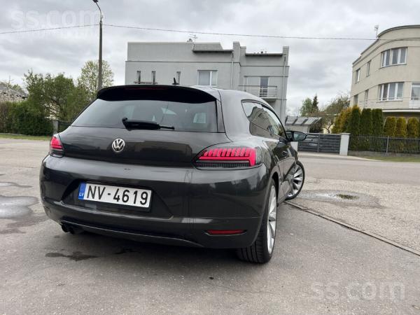 Grey Volkswagen Scirocco 2011 in Riga, with an engine capacity of 1.40 L and mileage of 215 thousand km for 6200 €, photo 2 on AUTOMOTO.COM.LV