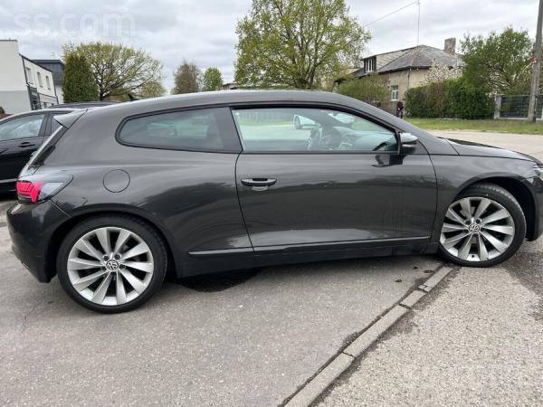 Grey Volkswagen Scirocco 2011 in Riga, with an engine capacity of 1.40 L and mileage of 215 thousand km for 6200 €, photo 4 on AUTOMOTO.COM.LV