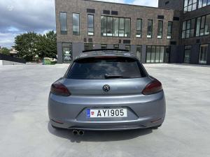 Grey Volkswagen Scirocco 2008 in Kaunas, with an engine capacity of 1.98 L and mileage of 236 thousand km for 5380 €, photo 7 on AUTOMOTO.COM.LV