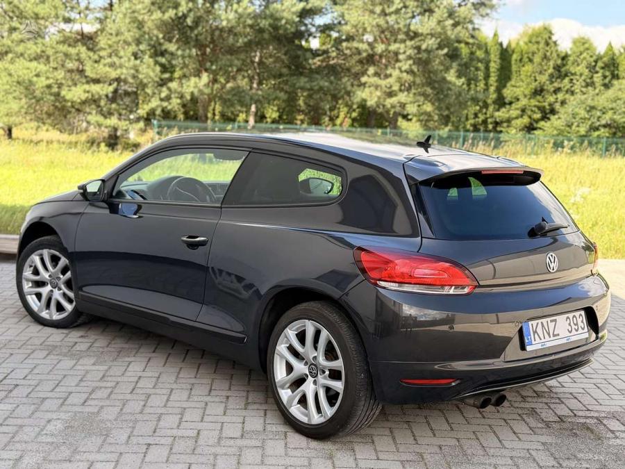 Grey Volkswagen Scirocco 2009 in Vilnius, with an engine capacity of 1.40 L and mileage of 267 thousand km for 4300 €, photo 5 on AUTOMOTO.COM.LV