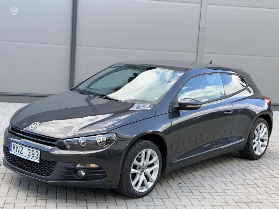 Grey Volkswagen Scirocco 2009 in Vilnius, with an engine capacity of 1.40 L and mileage of 267 thousand km for 4300 €, photo 8 on AUTOMOTO.COM.LV