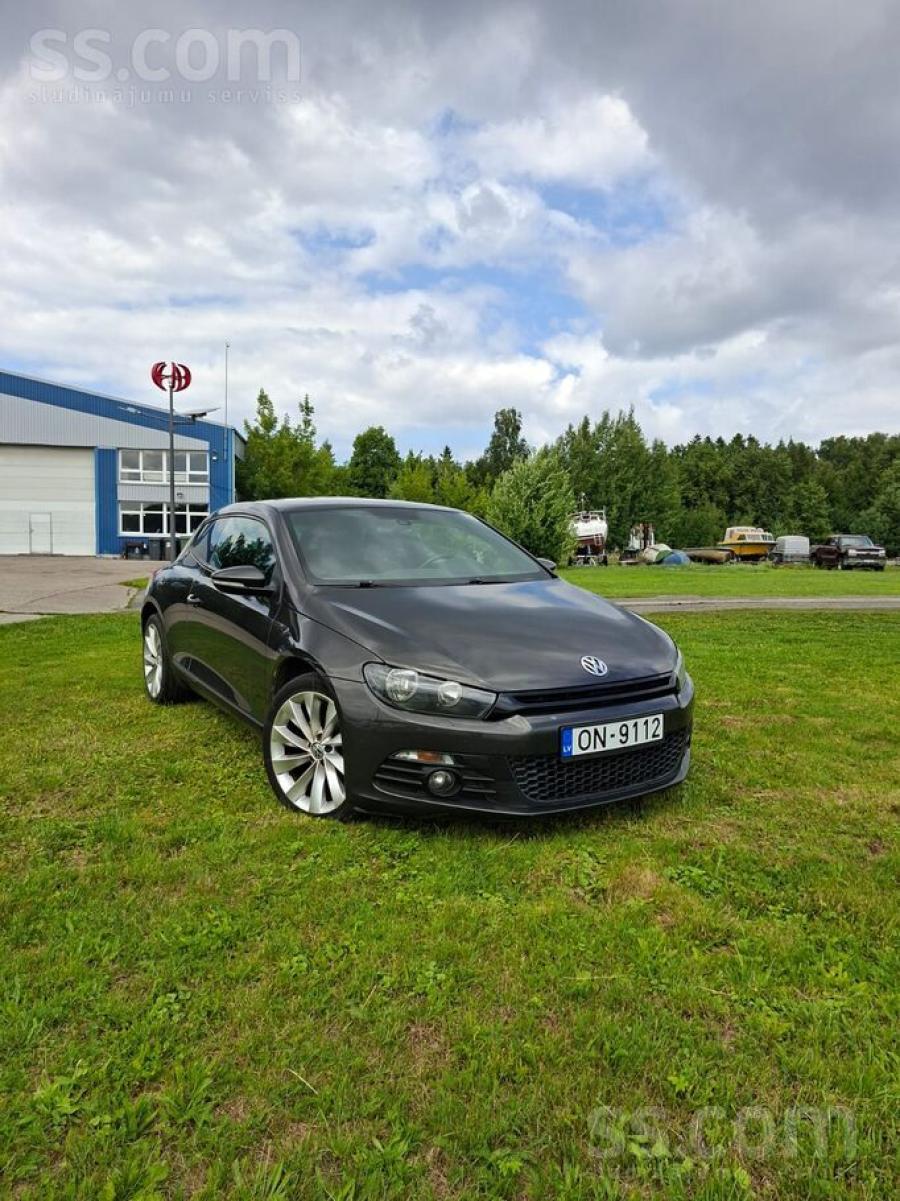 Pelēks Volkswagen Scirocco 2009 Jūrmala, ar dzinēja tilpumu 1.40 L un nobraukumu 275 tūkst. km par 3500 €, foto 1 vietnē AUTOMOTO.COM.LV