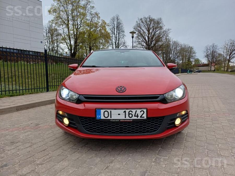 Sarkans Volkswagen Scirocco 2009 Valmiera, ar dzinēja tilpumu 2.00 L un nobraukumu 264 tūkst. km par 6300 €, foto 3 vietnē AUTOMOTO.COM.LV