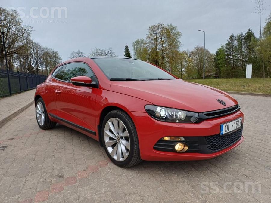 Sarkans Volkswagen Scirocco 2009 Valmiera, ar dzinēja tilpumu 2.00 L un nobraukumu 264 tūkst. km par 6300 €, foto 4 vietnē AUTOMOTO.COM.LV