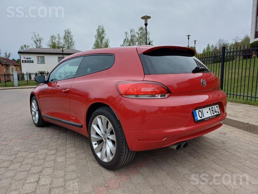Sarkans Volkswagen Scirocco 2009 Valmiera, ar dzinēja tilpumu 2.00 L un nobraukumu 264 tūkst. km par 6300 €, foto 8 vietnē AUTOMOTO.COM.LV