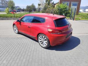 Red Volkswagen Scirocco 2009 in Klaipeda, with an engine capacity of 1.40 L and mileage of 115 thousand km for 3000 €, photo 15 on AUTOMOTO.COM.LV