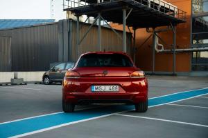 Red Volkswagen Scirocco 2011 in Vilnius, with an engine capacity of 1.40 L and mileage of 141 thousand km for 5000 €, photo 5 on AUTOMOTO.COM.LV