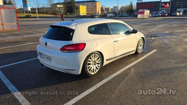 White Volkswagen Scirocco 2009 in Tallinn, with an engine capacity of 2.00 L and mileage of 288 thousand km for 4500 €, photo 3 on AUTOMOTO.COM.LV