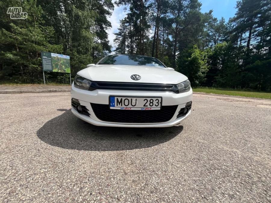 Balts Volkswagen Scirocco 2009 Kauņa, ar dzinēja tilpumu 2.00 L un nobraukumu 291 tūkst. km par 5200 €, foto 10 vietnē AUTOMOTO.COM.LV