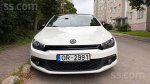 White Volkswagen Scirocco 2009 in Riga, with an engine capacity of 1.40 L and mileage of 188 thousand km for 5000 €, photo  on AUTOMOTO.COM.LV